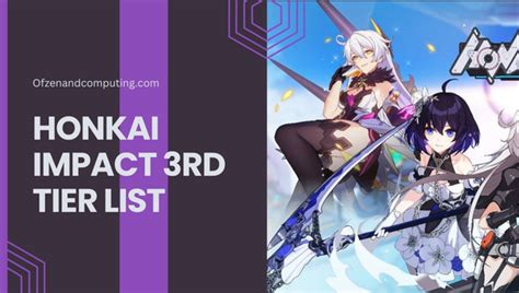 Honkai Impact Rd Tier List June Best Valkyries