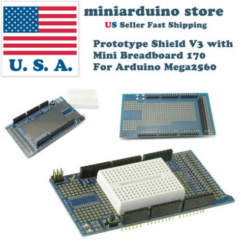 Arduino Mega2560 Prototype Shield Protoshield V3 India Ubuy