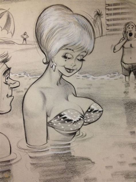 Bill Ward Humorama Cartoon Pin Up Cheesecake Bad Good Girl Art Gga Conte Crayon 1820874911