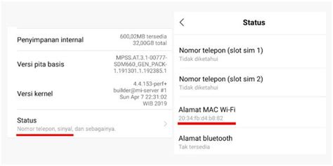 5 Cara Mengetahui MAC Address Di HP Android Semua Tipe