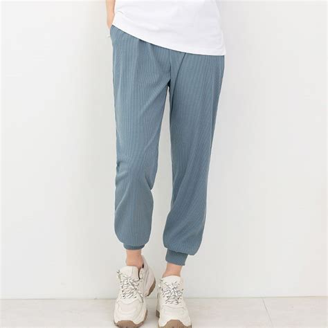 셀럽하우스 여자 스타일리시한 긴츄리닝 죠거팬츠 긴바지 바지 골지 운동복