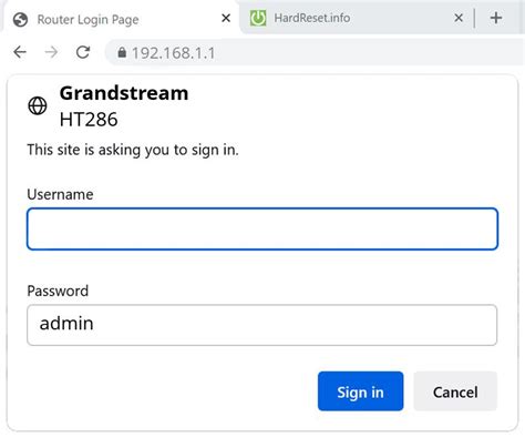 Grandstream Ht286 Default Password How To