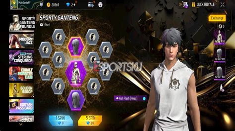 Cara Dapatkan Rambut Ash Dan Flash Steel Free Fire Ff Esportsku