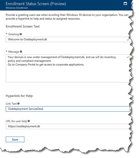 Intune Enrollment Status Screen For Windows 10 Preview Cloud First