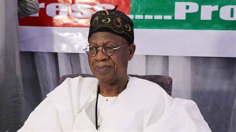 I Am The Most Sued Minister Lai Mohammed