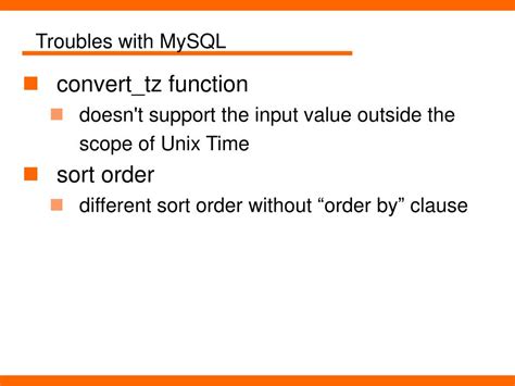 Ppt Migrating From Postgresql To Mysql At Cocolog A Case Study