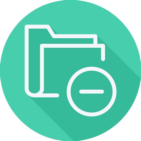 Folder Remove Vector Svg Icon Svg Repo