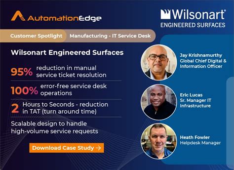 Revolutionizing Service Desk Operations With Rpa Bots Automationedge