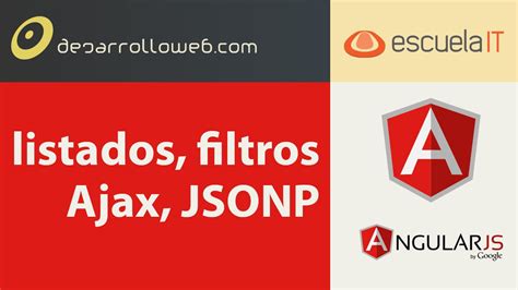 Listados Filtros Ajax Jsonp En Angularjs Youtube