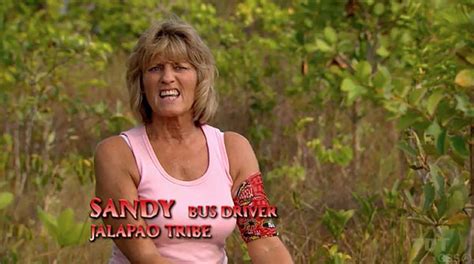 Survivor Contestant Sandy Burgin