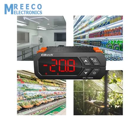 Stc 1000x Upgrade Temperature Controller 220v Digital Thermostat Elitech In Pakistan