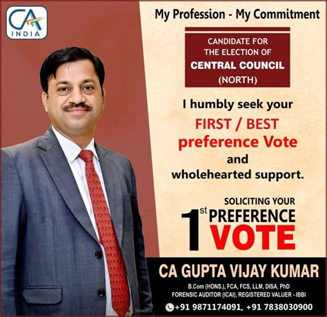 Ca Vijay Kumar Gupta Posted On Linkedin