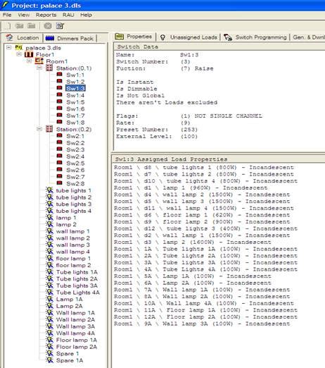 Digital Lighting Systems Prosoft Configuration Software For Protocol Dimming System