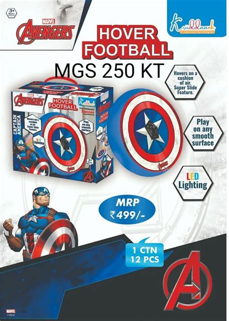 Iron Man Battery Powered Hover Football At ₹ 250piece फुटबॉल गेम टॉय In Nagpur Id