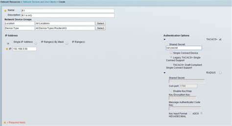 Adding Aaa User To Cisco Acs Ip Fabric Documentation Portal