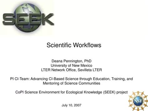 Ppt Scientific Workflows Powerpoint Presentation Free Download Id725436