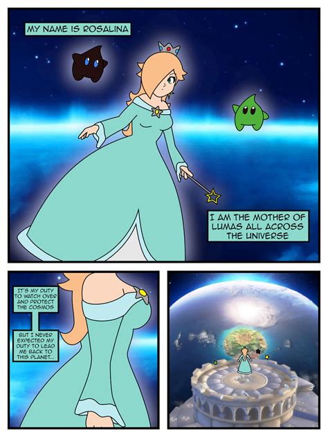 Rosalina And The Prankster Comet Page 001 By Emeffy On Deviantart