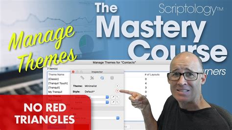 Lesson 12 The Environment Manage Themes Scriptology Mastery