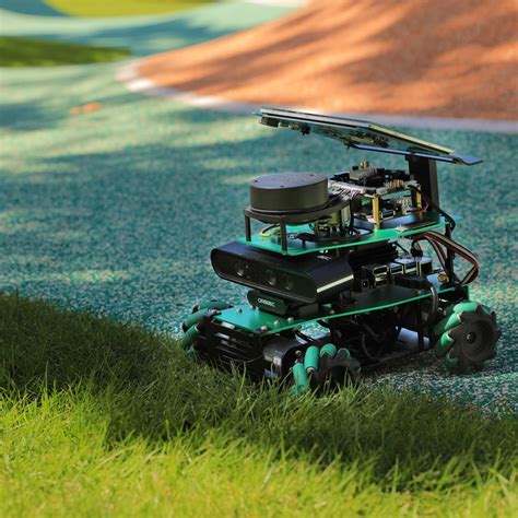 Buy Jetson Nano 4gb Ros Robot Lidar Mapping Navigation Depth Image 3d Analysis Mecanum Wheel