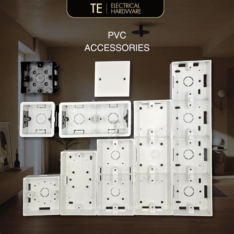 Pvc Nut Box Partition Box Joint Conceal Box Blank Plate 3x3 3x6 3x7 3x10 3x12