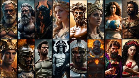 Greek Gods Ai Art Showcase Youtube