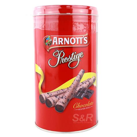 Arnotts Prestige Chocolate Wafer Roll 330g