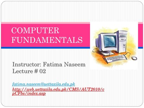 Ppt Computer Fundamentals Powerpoint Presentation Free Download Id