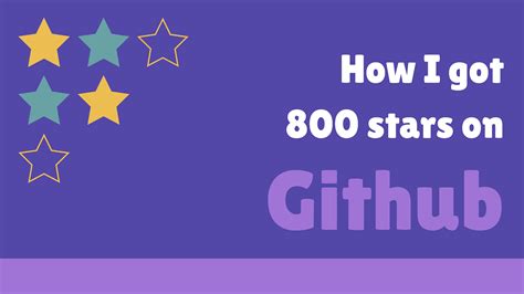 How I Got Stars On Github In A Day