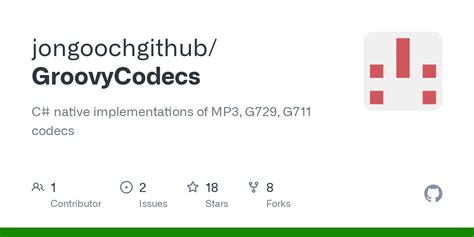Github Jongoochgithubgroovycodecs C Native Implementations Of Mp3