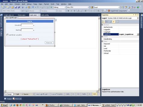 Customizando Componente De Login Informática Em Foco