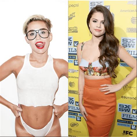 Miley Cyrus Vs Selena Gomez Rcelebbattles