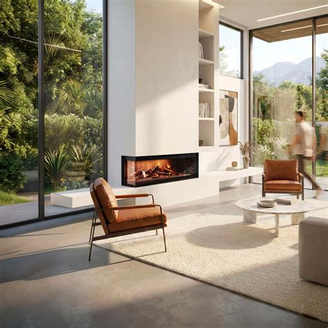Built In Wall Mounted Freestanding Electric Fireplace