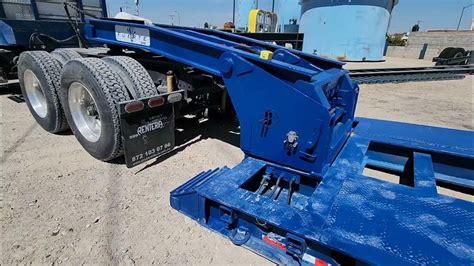 Lowboy Con Cuello Desmontable Modelo Fuerte 50t Youtube