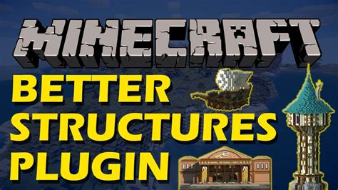 Random Generator In Minecraft With Better Structures Plugin Youtube