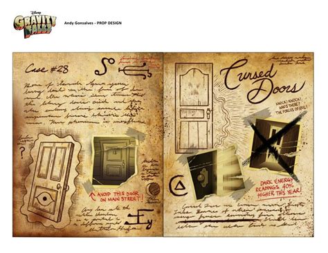 Картинки страниц дневника 3 из гравити фолз - Фото подборки