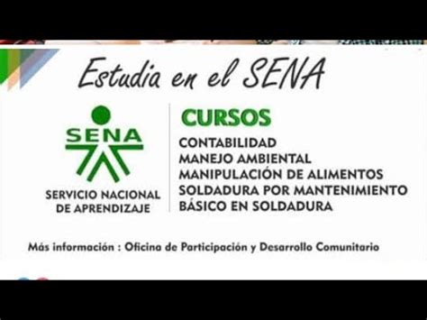Sena Sofía Plus listado de cursos YouTube