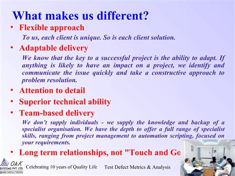 Software Testing Defect Metrics Analysis PPT