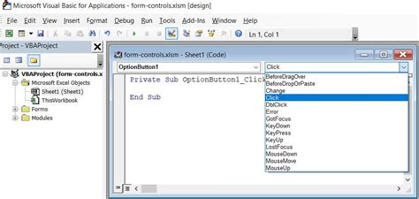Cách Dùng Option Button Trong Vba Freetuts