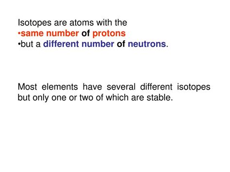 ISOTOPES Ppt Download