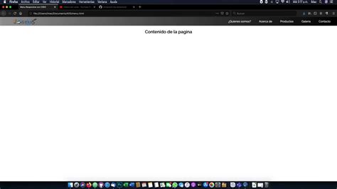 Crear Un Menu Para Una Pagina Web Con Html5 Y Css3 Parte 2 Youtube