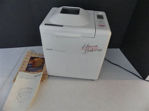 Lot 351 Sanyo Home Bakery Automatic Bread Machine Model Sbm 10 With