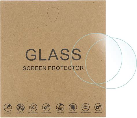 Amazon Com Harfington Pcs Watch Glass Screen Protectors Mm Hd Tempered Glass High Al Anti