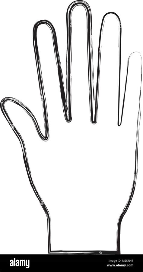 Open Hands Clip Art Black And White