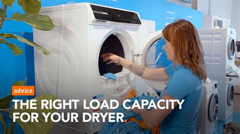 Which Dryer Load Capacity Suits You Youtube