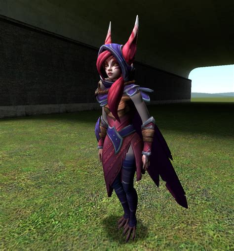 Gmod Pac 3 Xayah By Lnaccesss On Deviantart