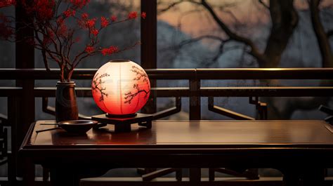 Aiai数字艺术 红球灯笼中秋意境图 Ai平面元素免费下载png格式4368像素编号62352365 千图网