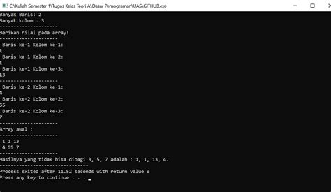 Program C Deret Aritmatika Menggunakan Array Dua Dimensi By Alwan Maulana Firdaus Medium