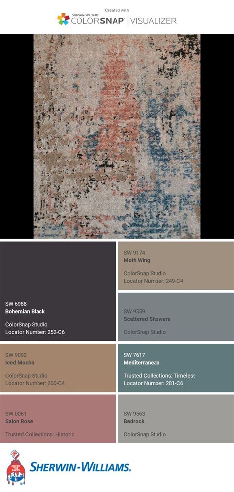I Just Created This Color Palette With The Sherwin Williams Colorsnap