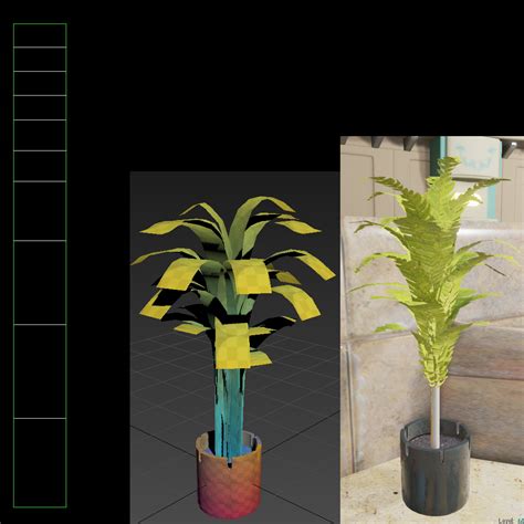 Unreal Plant Uv Layout Advice — Polycount