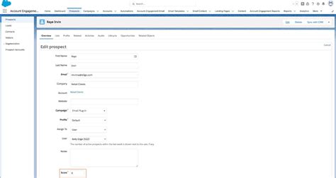 Get Started With Lead Scoring Salesforce Trailhead